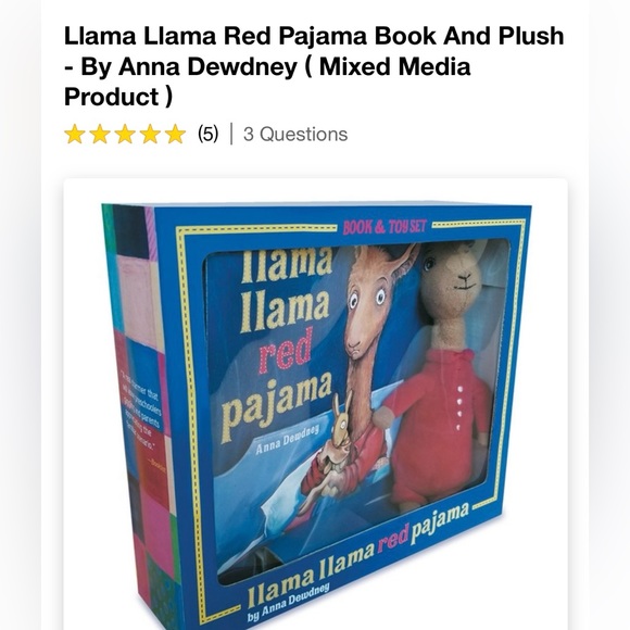 Toys | Llama Llama Red Pajama Book And Plush Gift Set | Poshmark